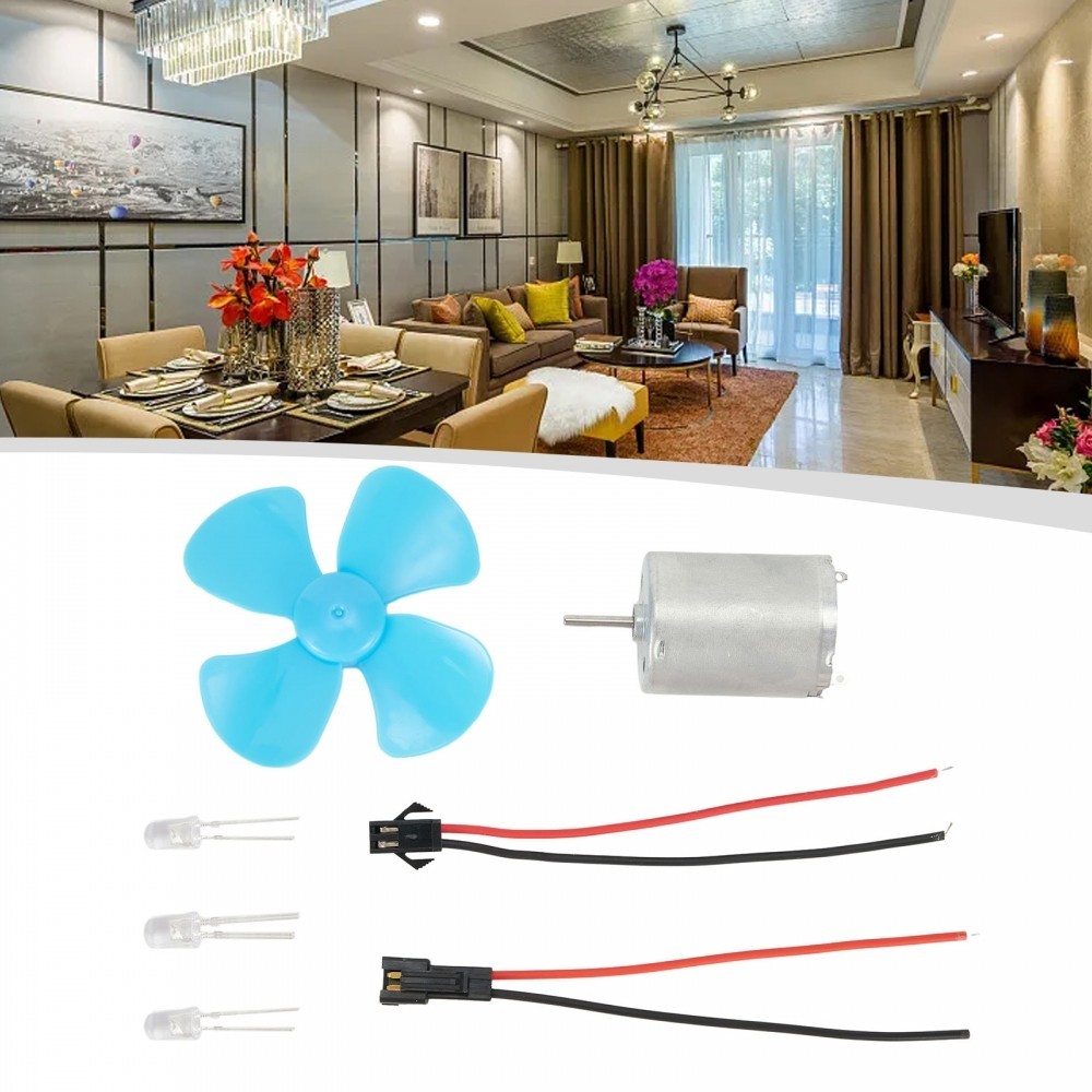 Compact Micro Wind Turbine Generator Kit Dynamo Motor for Outdoor ...