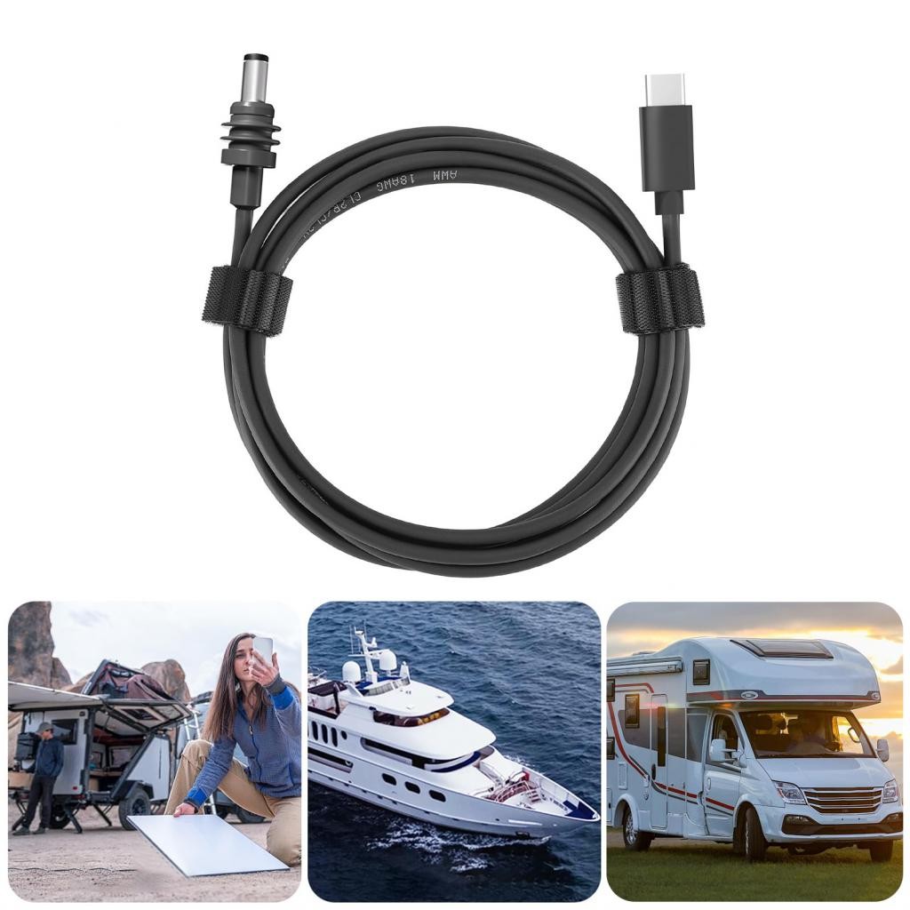 Newlanrode Starlink Mini USB C to DC Power Cable 10FT 100W Type Input ...