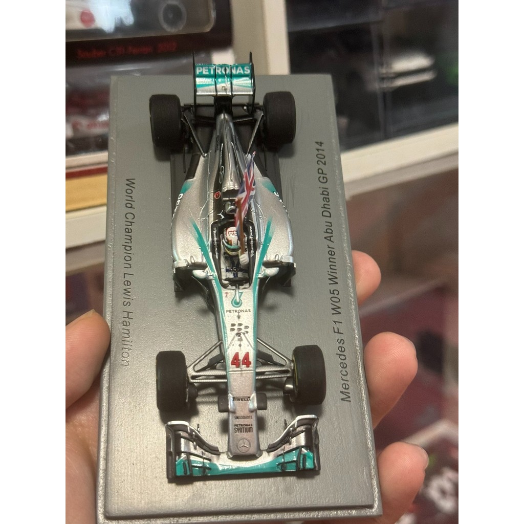[Ready Stock] Spark1: 43 Mercedes-Benz W05 Hamilton 2014 Abu Zabby ...