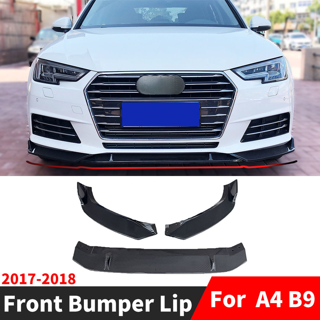 Air Dam 3Pcs Front Bumper Lip Splitter Chin Decoration Guard Spoiler ...