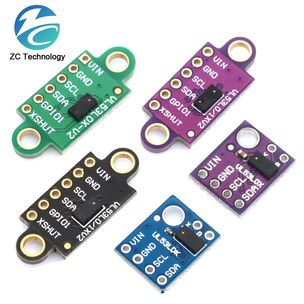 VL53L0X Time-of-Flight (ToF) Laser Ranging Sensor Breakout 940nm GY ...