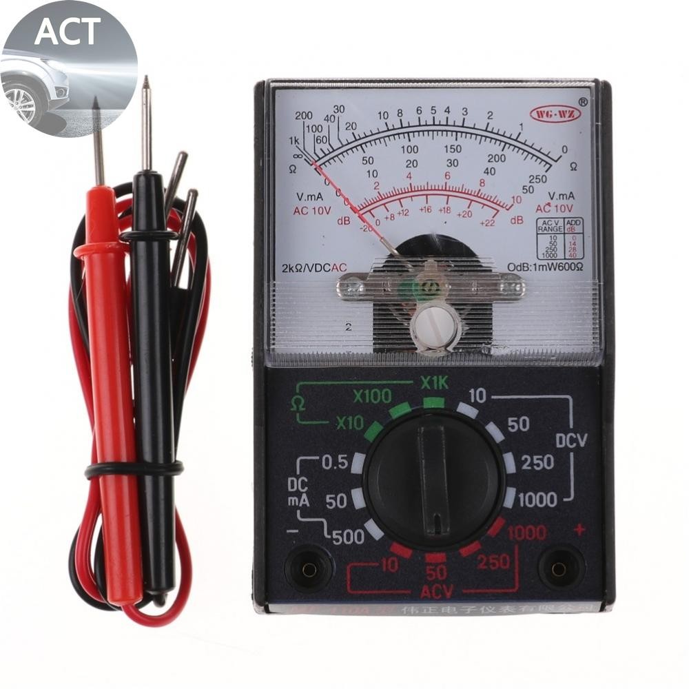 Efficient DCAC Voltmeter and Ammeter Analog Multimeter Tester for ...