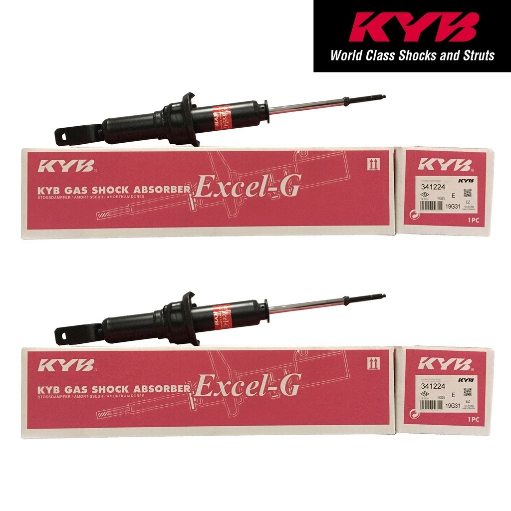 KYB KAYABA Excel-G Shock Absorber Rear for Honda Civic VTI and LXI 1996 - 2000 Set of 2 (341224 ...