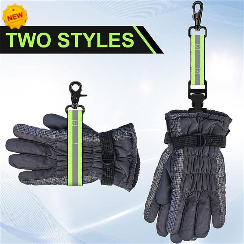 (RSX)Portable Firefighter Glove Strap Multifunction Gloves Keeper Labor ...
