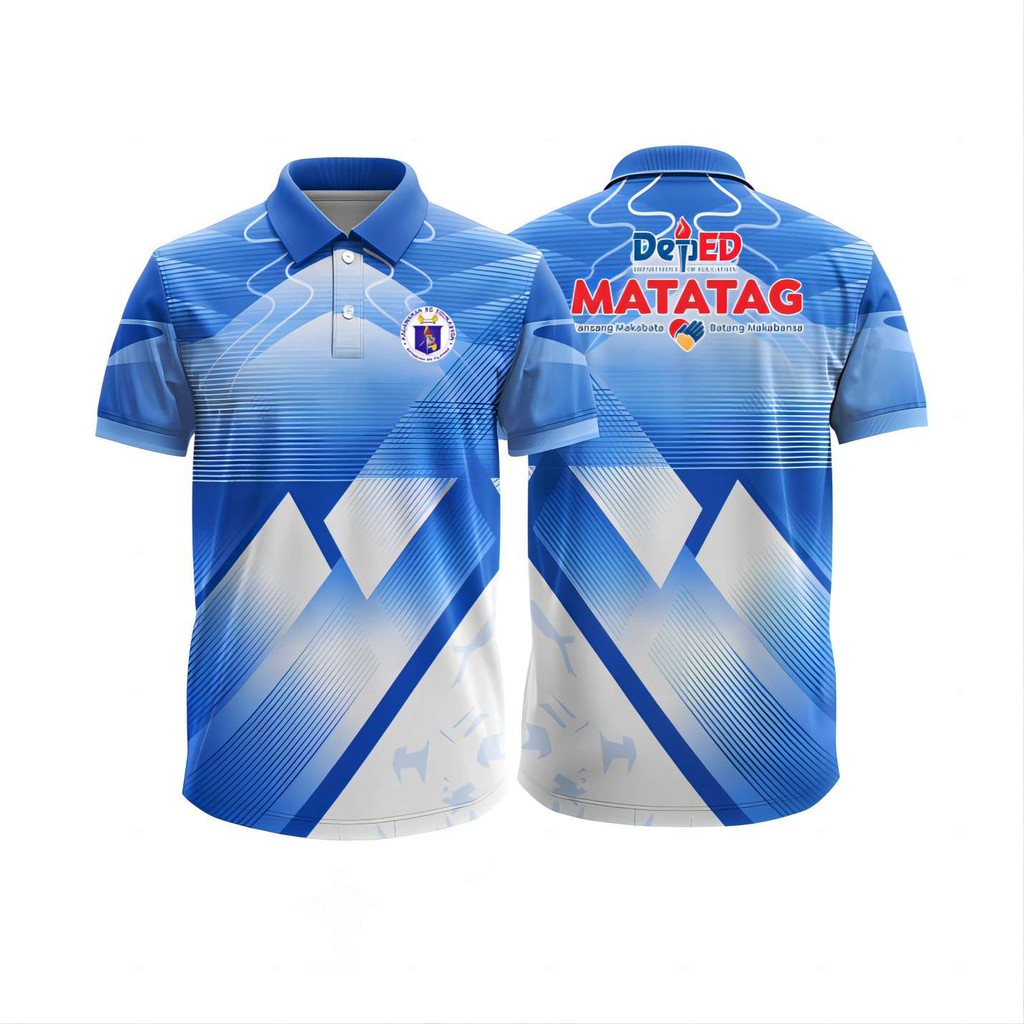 DEPED MATATAG POLO SHIRT UNIFORM FULL SUBLIMATION POLO-Shirt FOR WOMEN ...