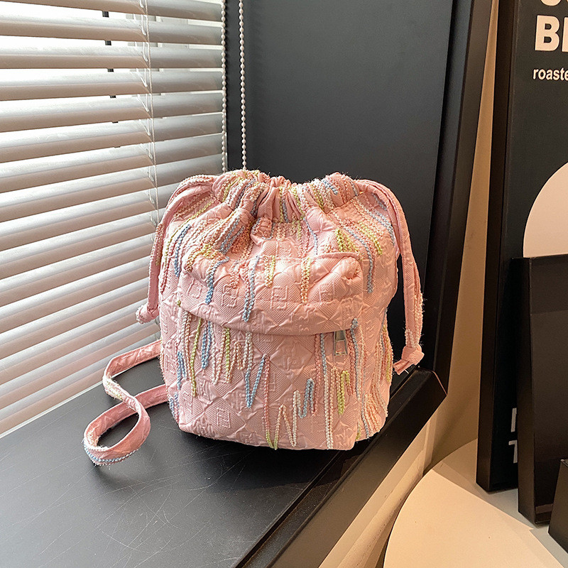 Summer Canvas Bag New Style Japanese Korean Style One-Shoulder ...