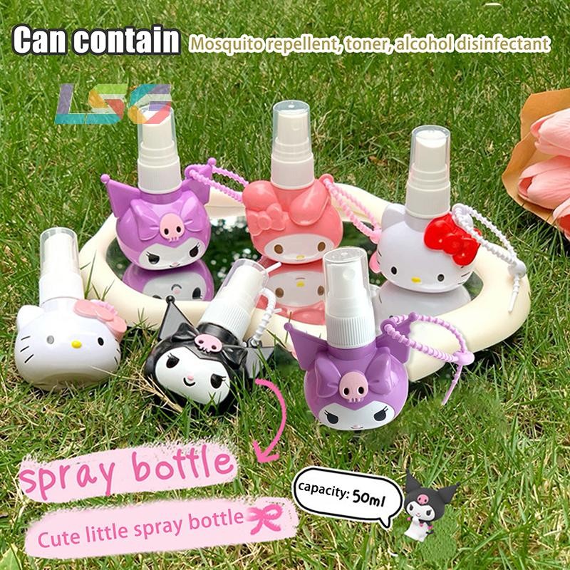 [LSG] 50ml Sanrio Hello Kitty Bottle Kuromi My Melody Travel Portable ...