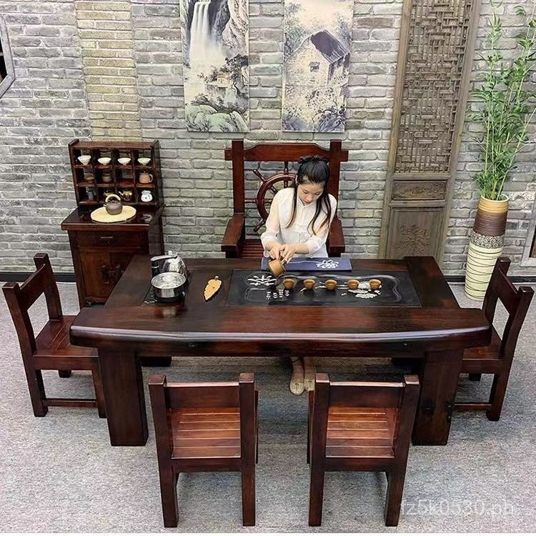 Tea Table and Chair Set Kung Fu Tea Table Chinese Style Integrated ...