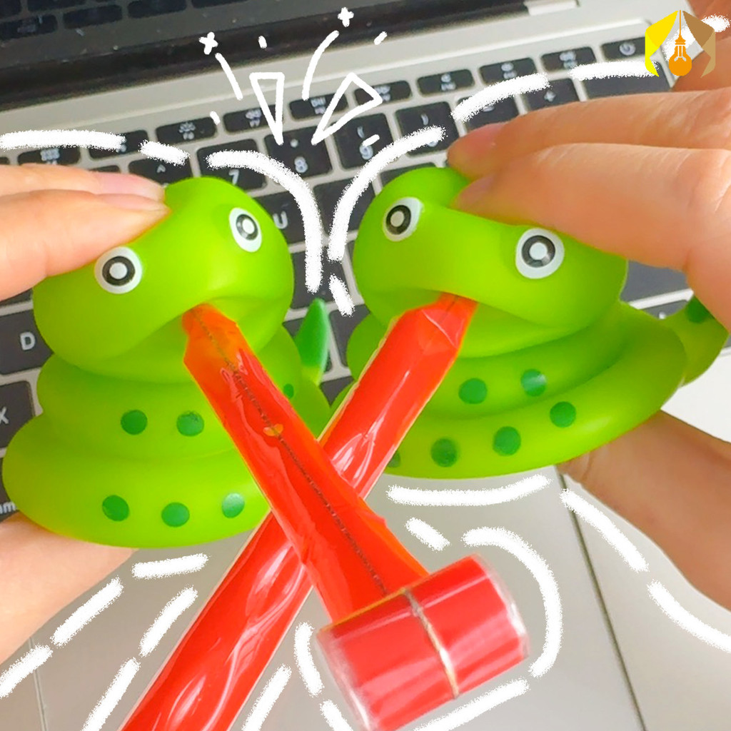 Snake Toy with Tongue Sticking Out Creative Hand Squeeze Toys Snake ...