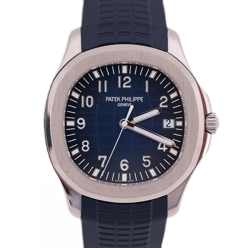 Patek Philippe PP Philippe 5168G Men's Platinum Watch Blue Gradient Automatic Mechanical Swiss ...