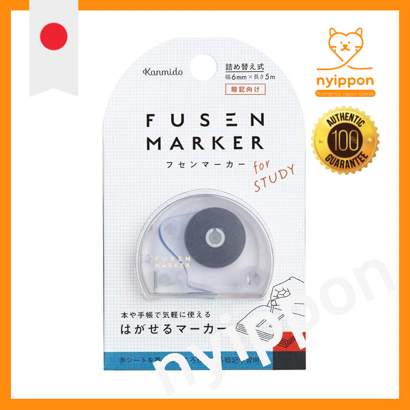 Kanmi-do Push Marker STUDY Blue FM-3001 | Shopee Philippines