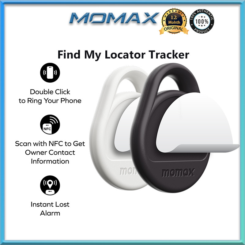 Momax Pinpop Duo Find My Locator Tracker Finder Security SmartTrack ...
