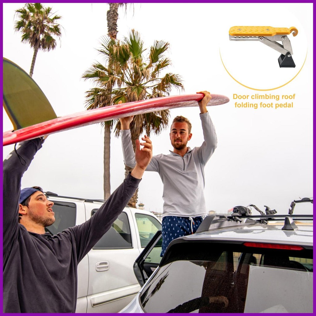Door Step for Car Roof Access Car Step & Truck Step up for Doors Feet ...