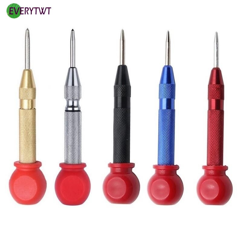 【EVER】Center Punch with Spring Loaded Mechanism for Marking and ...