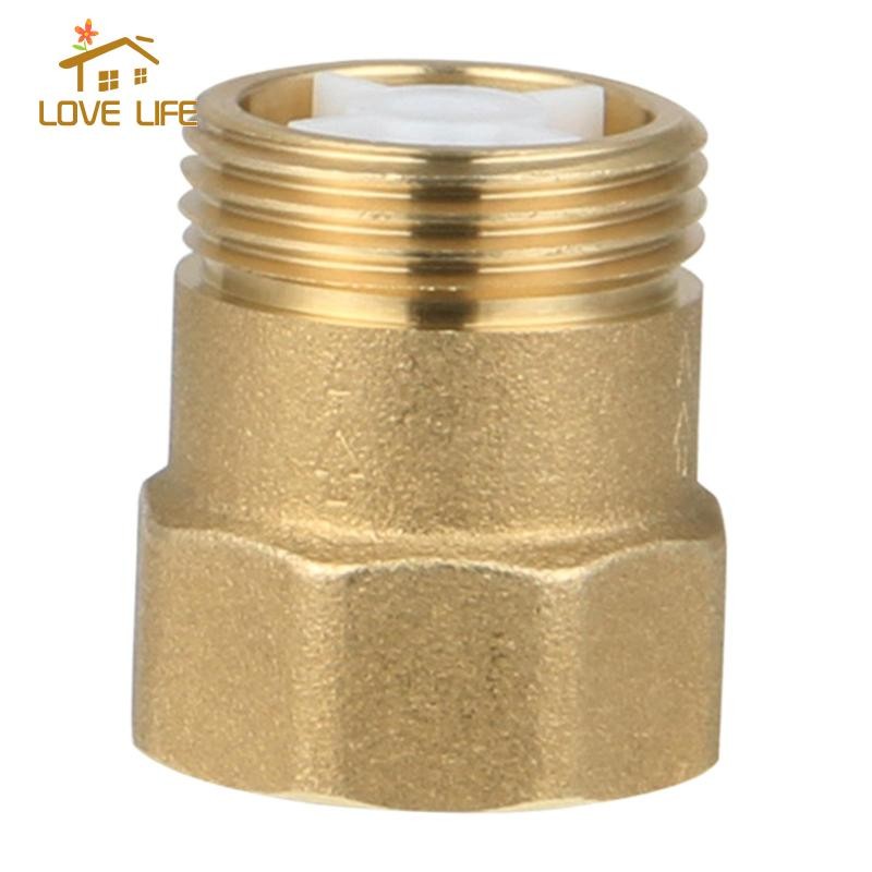 [Local delivery] Brass 1 Way Check Valve 1" for Way Air Vent Valve for ...