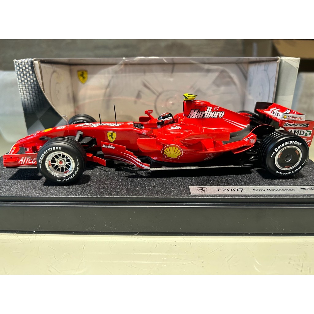 [Ready Stock] Hot Wheels 1/18 Ferrari F2007 Laconing 2007 Saiji ...