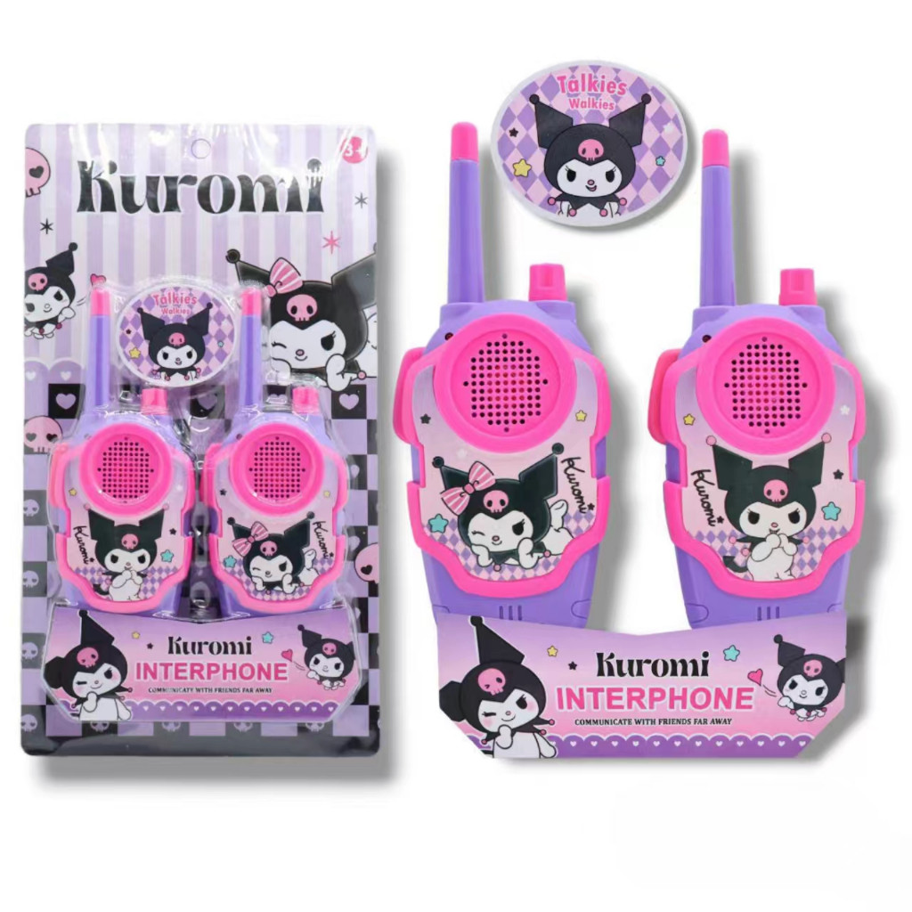 Kuromi avengers New 2pcs/Set Children Walkie Talkie Kids Transceiver ...