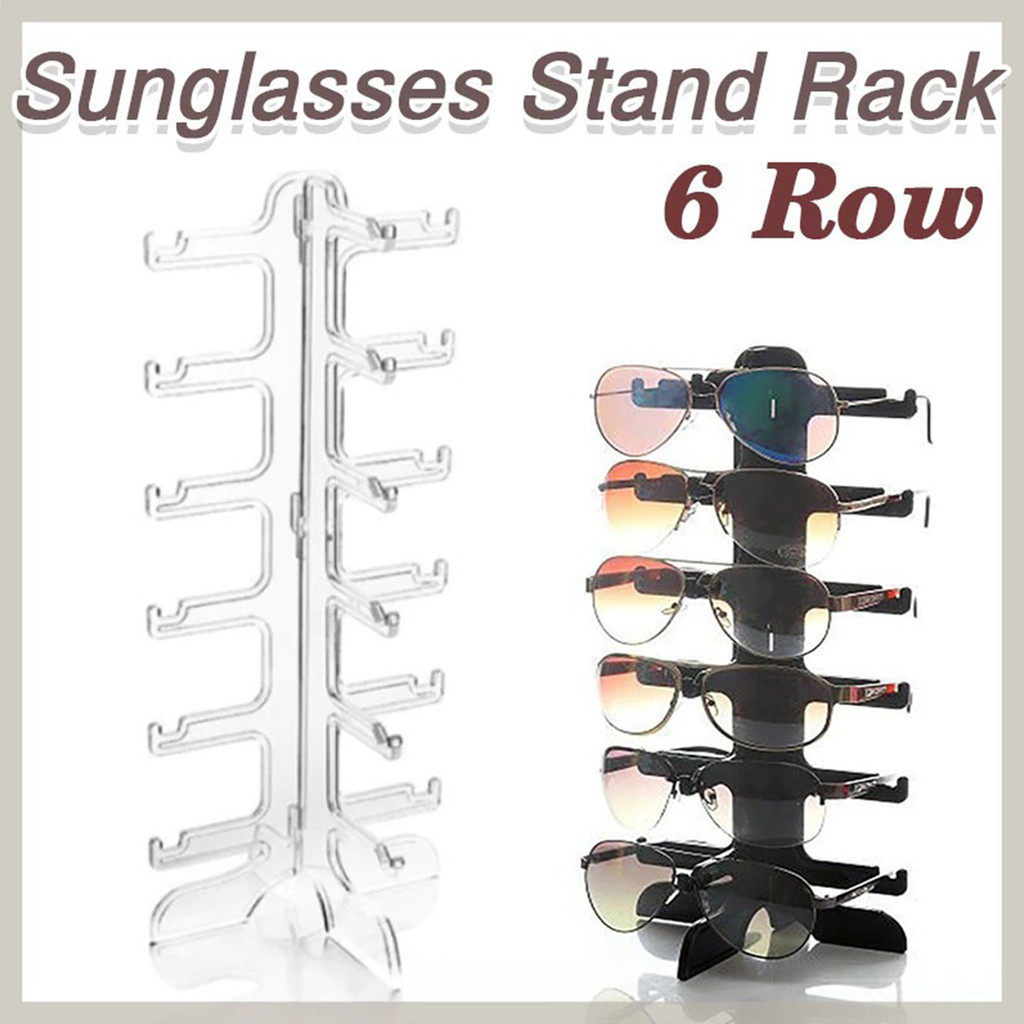 5/6 Layers Sunglasses Display Rack PP Transparent Countertop/Home ...