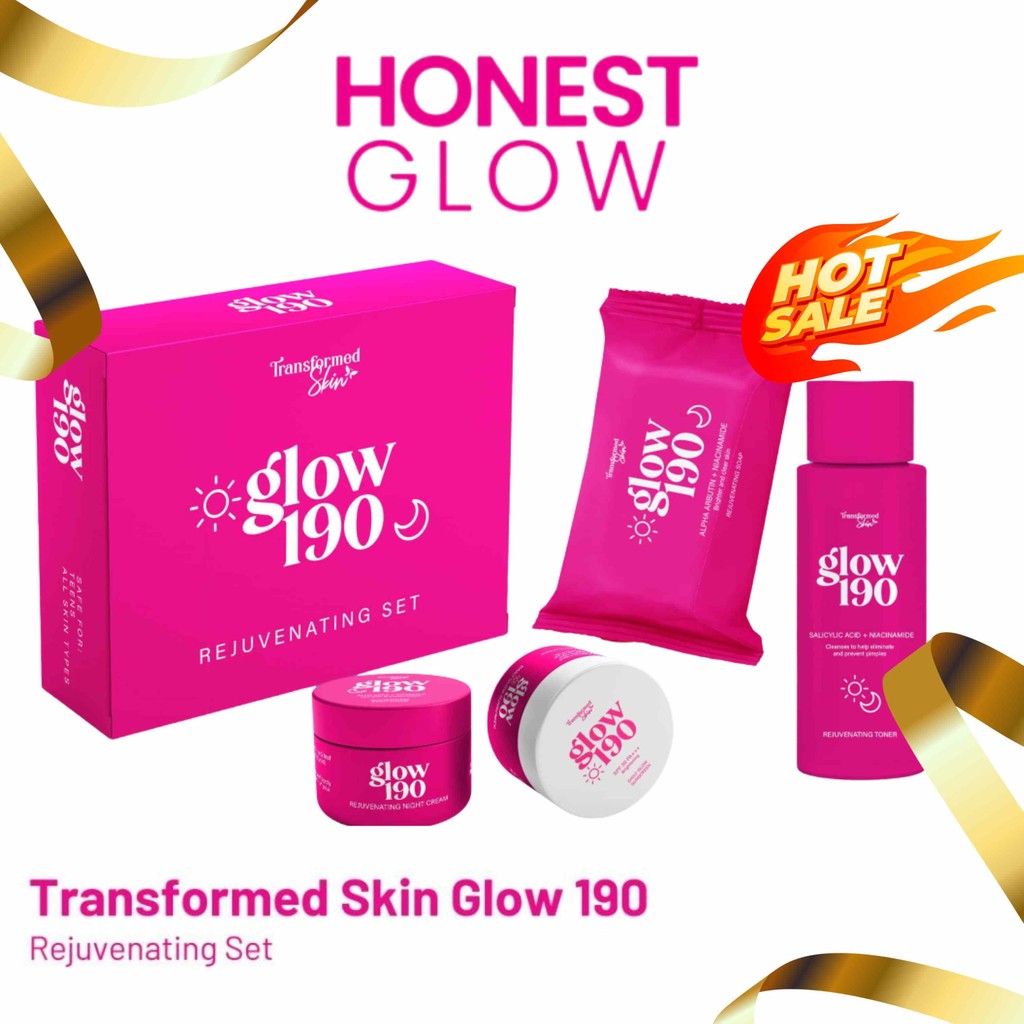 Honest Glow Glow 190 Rejuvenating Set | Shopee Philippines