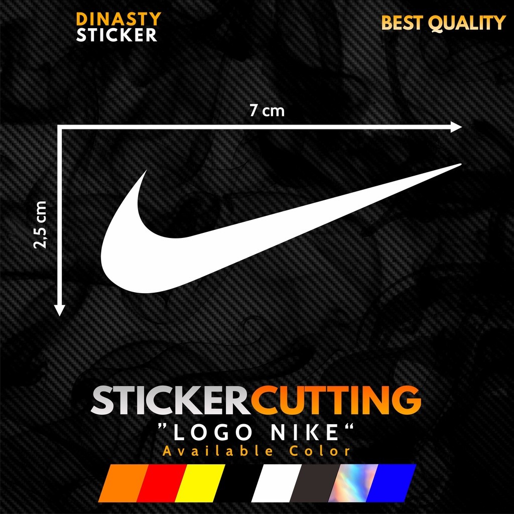 NIKE LOGO CUTTING STICKER STICKER | Shopee Philippines