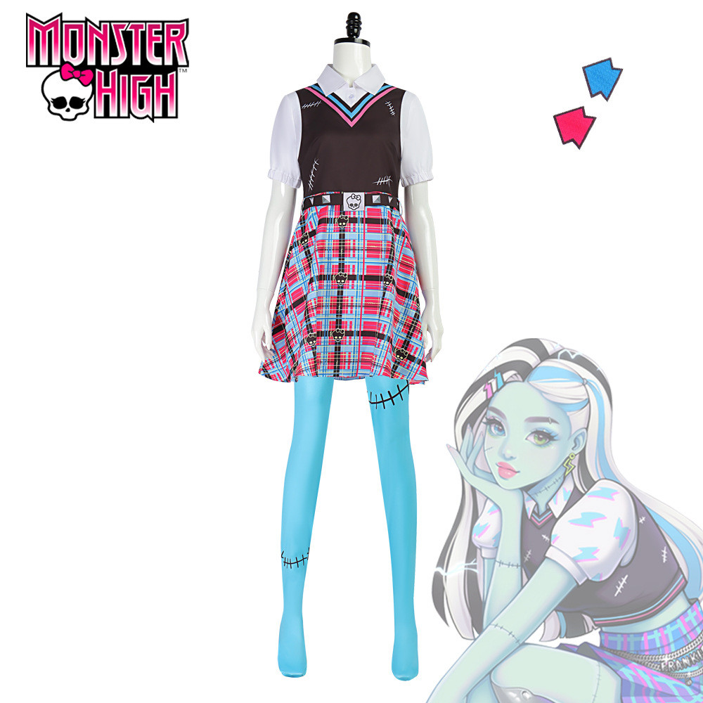 Monster High Zombie Doll School Uniform Cosplay Halloween Movie ...