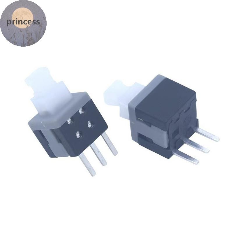 Princes 10Pcs 5.8 * 5.8 MM Self Locking Unlocking Key Switch 3 Pin Self ...
