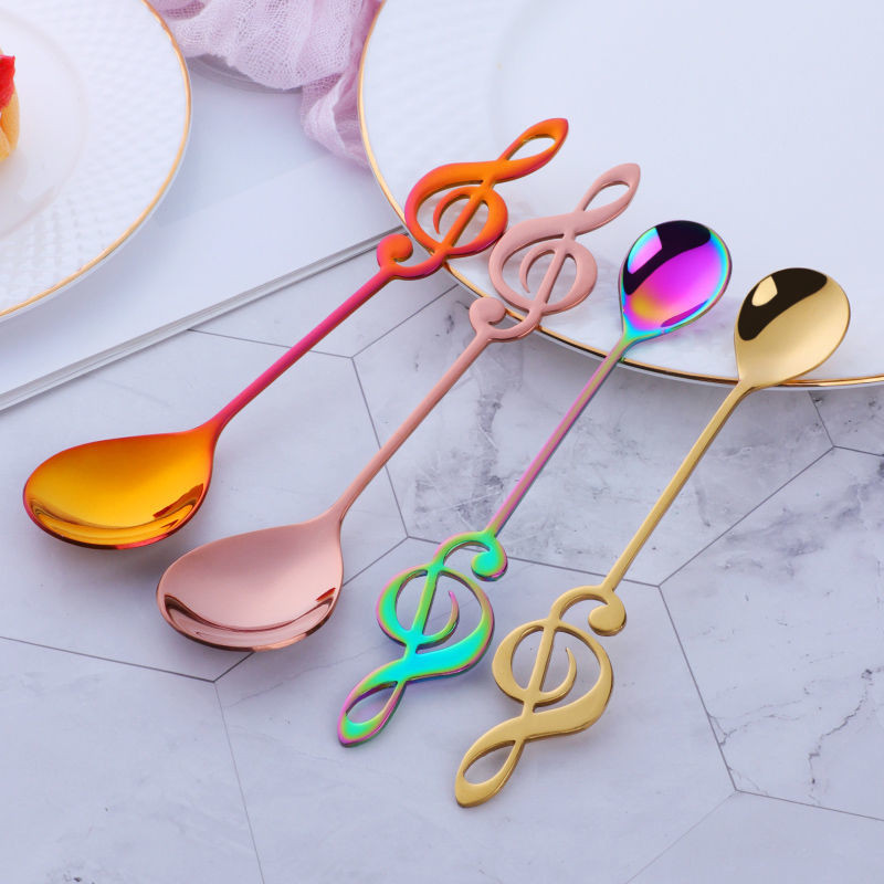 [1872People Collection]304Stainless Steel Spoon Korean Style Cute ...