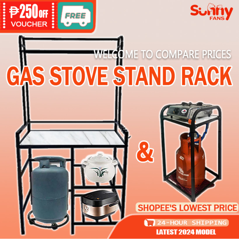 Gas Stove Stand Rack Heavy Duty Organizer Burner Stand Kitchen Storage ...