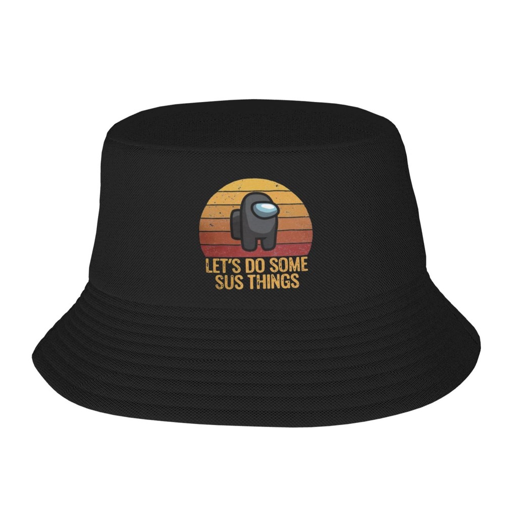 Among Us Let's Do Some Sus Things Vintage Fisherman's Hat Bucket Hat ...