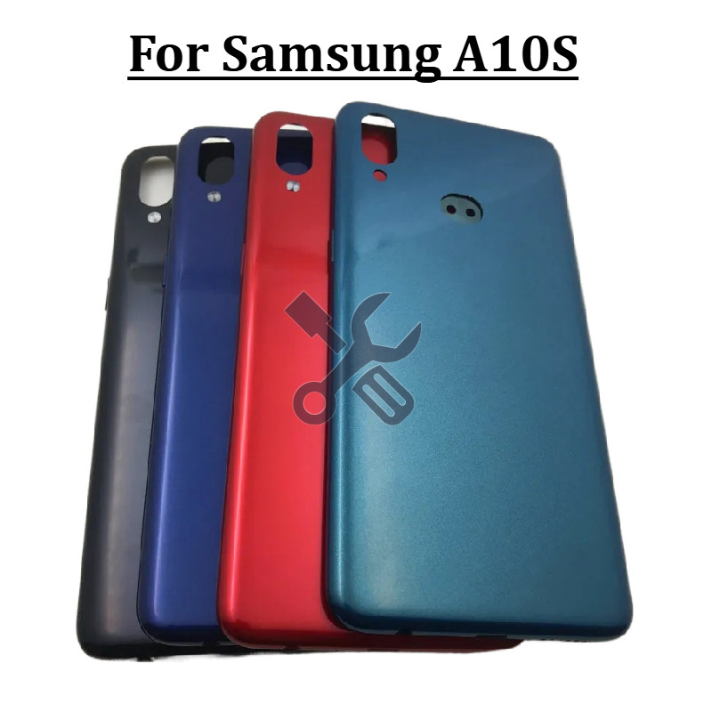 For Samsung A10S A107F plastic rear battery cover back door housing ...