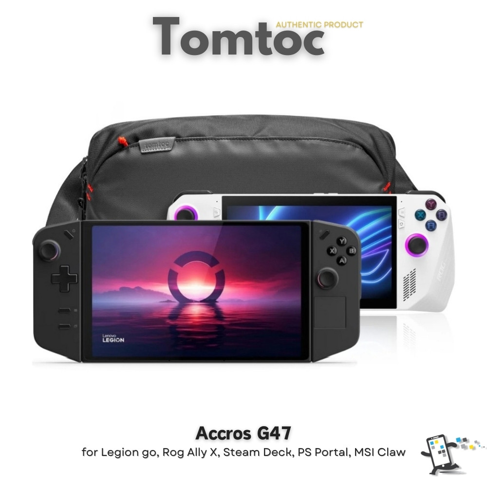 Tomtoc Arccos G-47 Bag For Lenovo Legion Go Steam Deck And Asus Rog ...