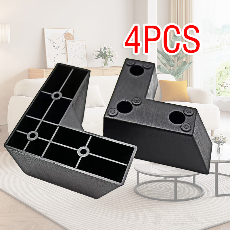 4pcs/set 4inch SALA SET FOOTINGS - L SHAPE Bed Footings Sofa Footings ...