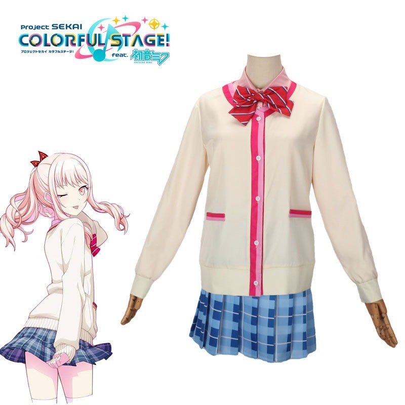 Anime Game Project Sekai Colorful Stage Akiyama Mizuki Cosplay Costume