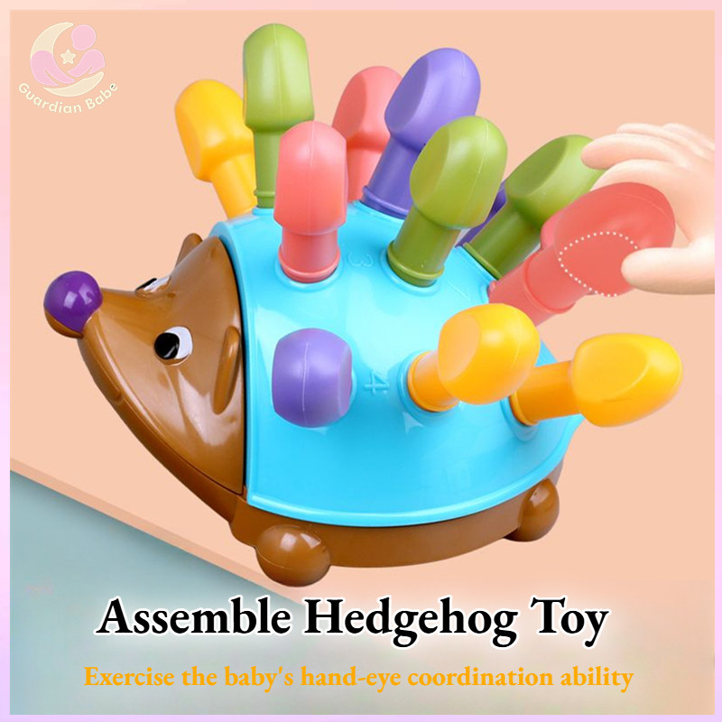 Hedgehog Stacking Toy Hand-Eye Coordination and Math Counting Sensory ...