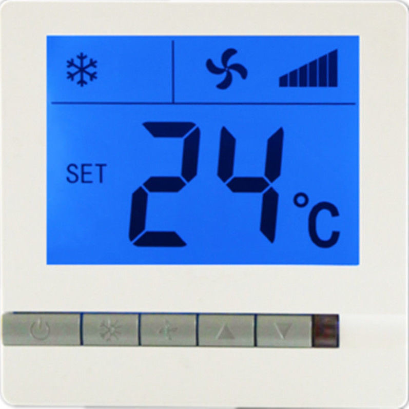 Central Air Conditioner Thermostat Control Panel LCD Temperature ...