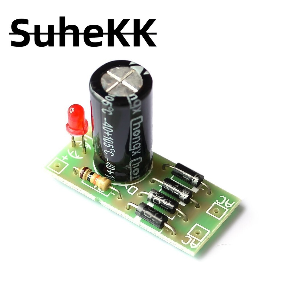 AC to DC power conversion module 1N4007 full bridge rectifier filter ... AC to DC power conversion module 1N4007 full bridge rectifier filter ...