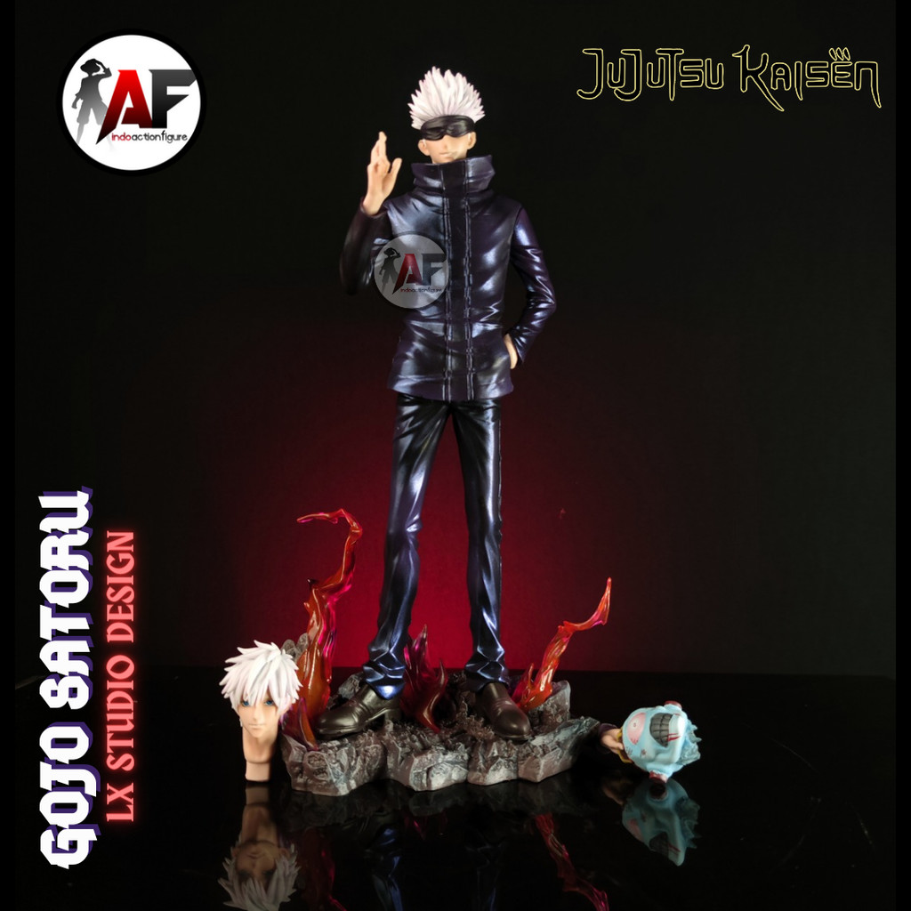 Statue Jujutsu Kaisen Gojo Satoru LX Studio Design Recast | Shopee ...