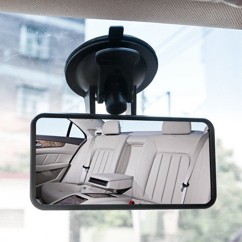 Universal Car Rear View Mirror,Anti Glare Wide Angle Convex Mirror, Car ...