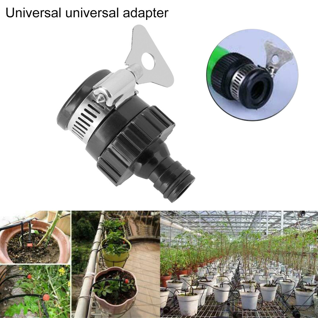 Universal Durable Water Faucet Adapter Plastic Hose Fitting Quick ...