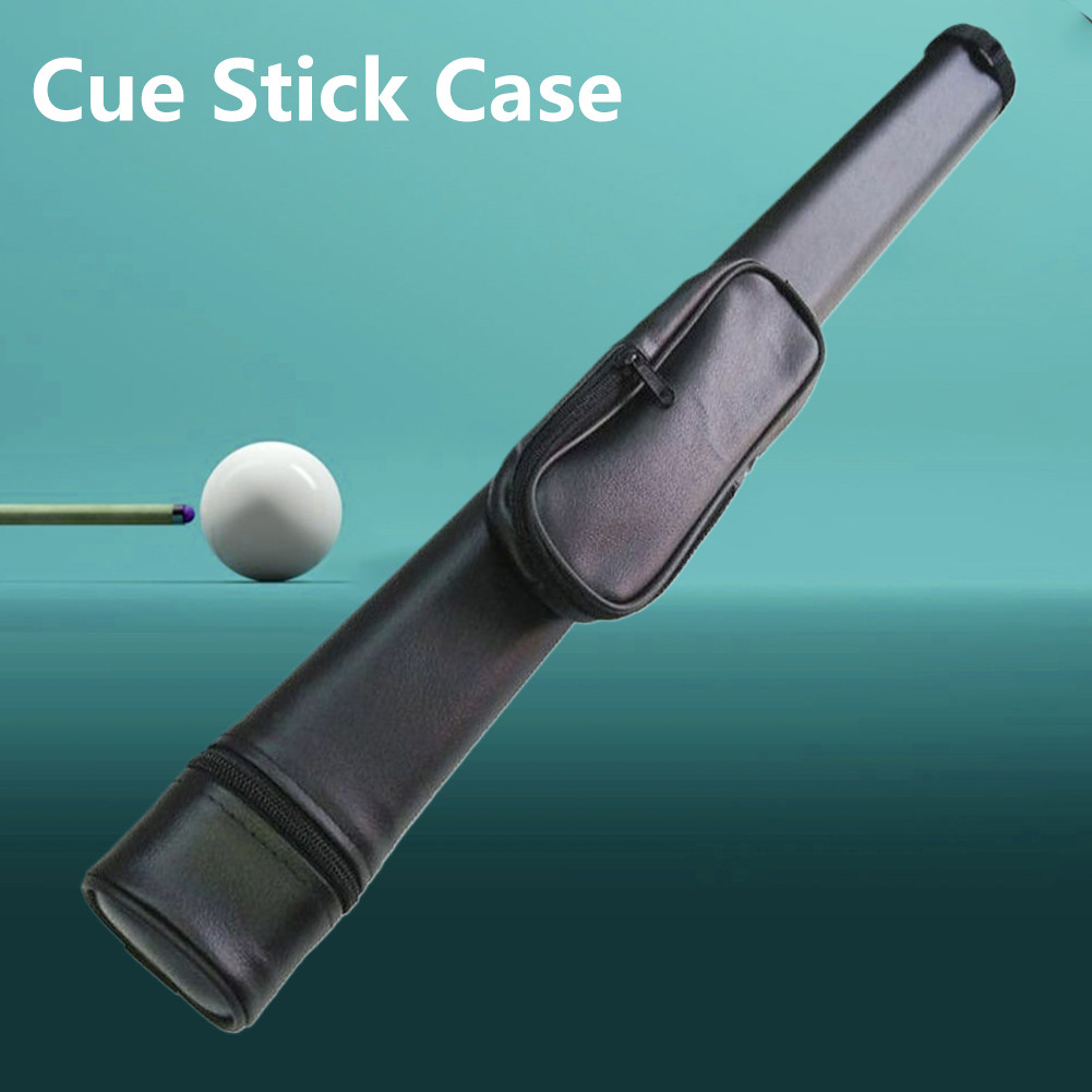 Billiard Cue Case Pool Cue Stick Carrying Bag Leather Billiard Cue Case ...