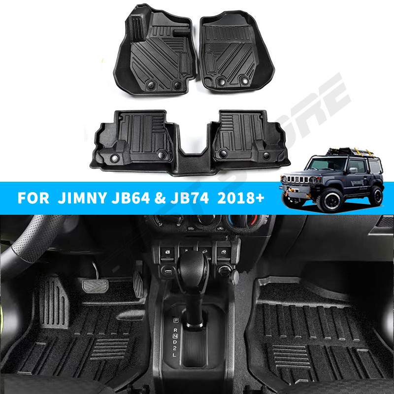 3D TPE LHD RHD Floor Car Mat For Suzuki Jimny 2019-2023 JB74 JB64 Car ...