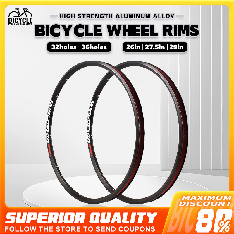 2pcs Bike RIM Eyelet 36H and 32H Aluminum Alloy with DISC 26/27.5/29R ...