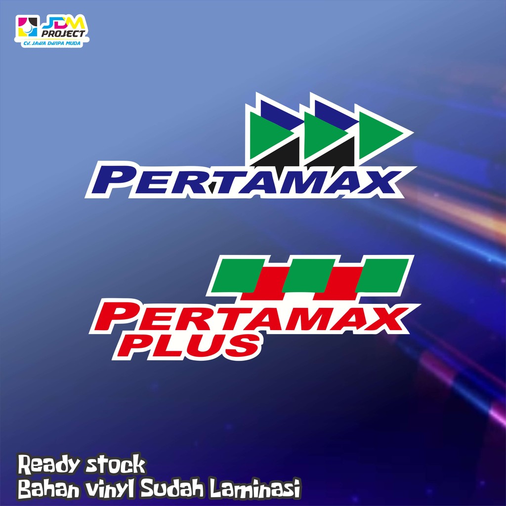 Jdm Project - PERTAMAX sticker PERTAMAX PLUS sticker | Shopee Philippines