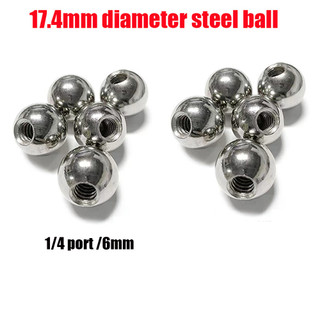1.74cm threaded steel ball head cell phone clip 17.4mm round ball ball ...