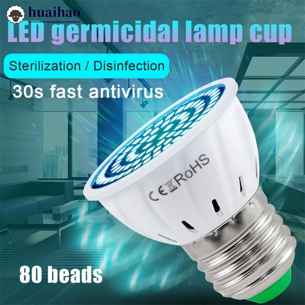 HUAIHAO Germicidal Light UVC Lamp Sterilizer LED UV Desinfection Lamp ...