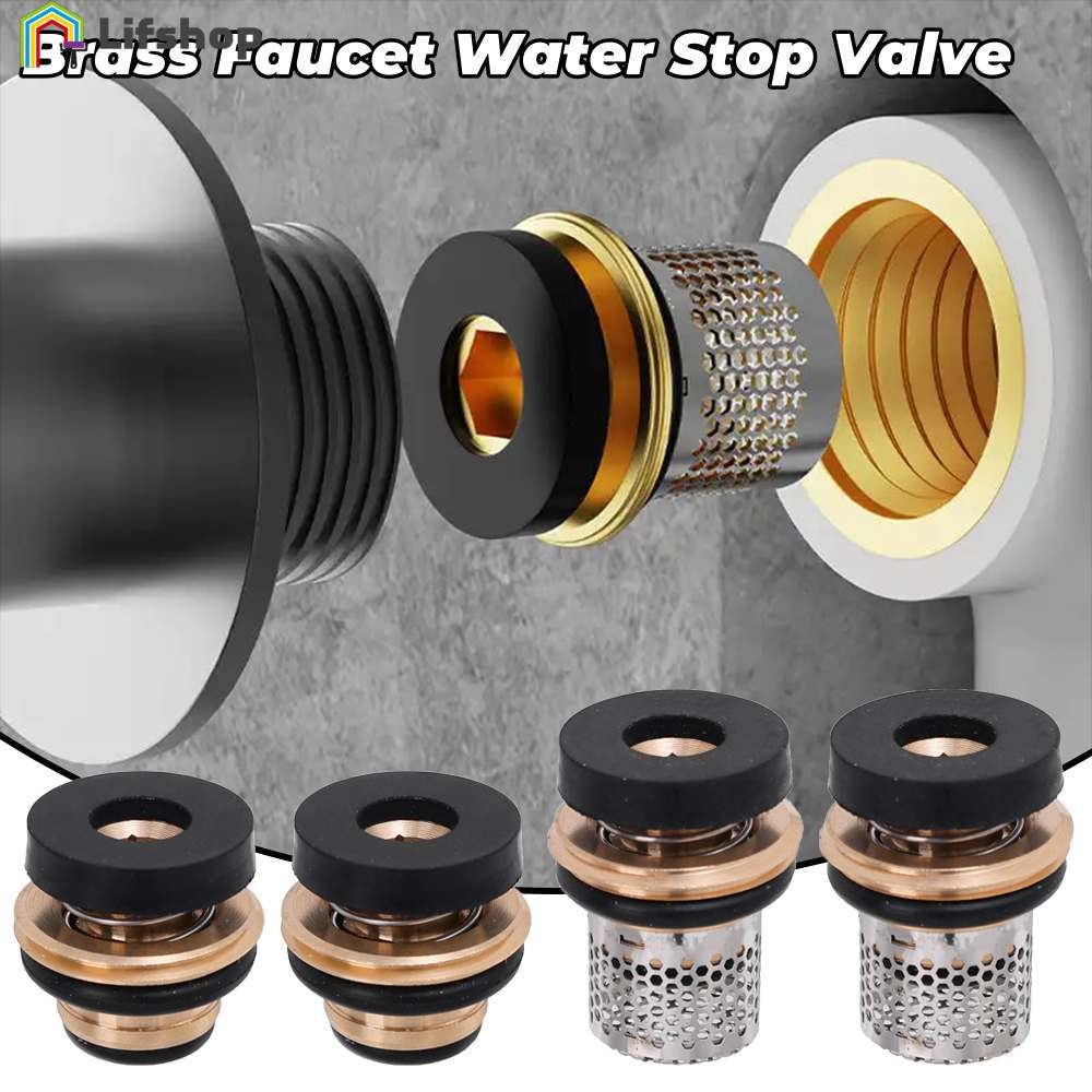 Brass Faucet Water Stop Valve - Leakage Prevention, Anti-return Water ...