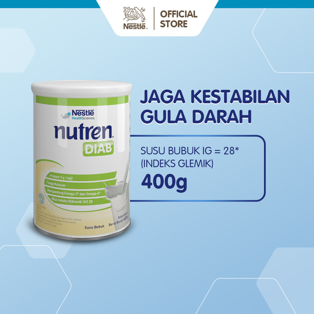 Nestle Nutren Diab Canned Vanilla Diabetes Milk 400g | Shopee Philippines