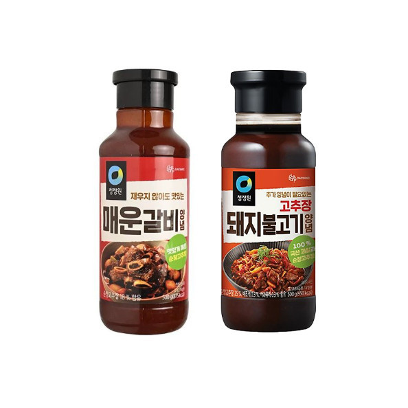 Daesang Chungjungone Marinade Sauce Pork Bulgogi / Spicy Ribs 500G ...