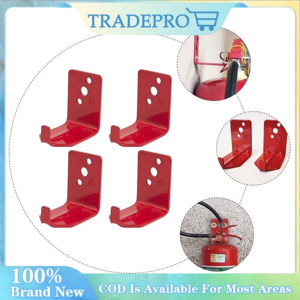 4pcs Fire Extinguisher Steel Hook Hanger 20LBS Fire Extinguisher Wall ...