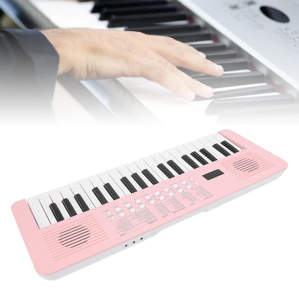 Houglamn 37 Key Electronic Keyboard 200 Tones Rhythms 35 Demos Multi ...